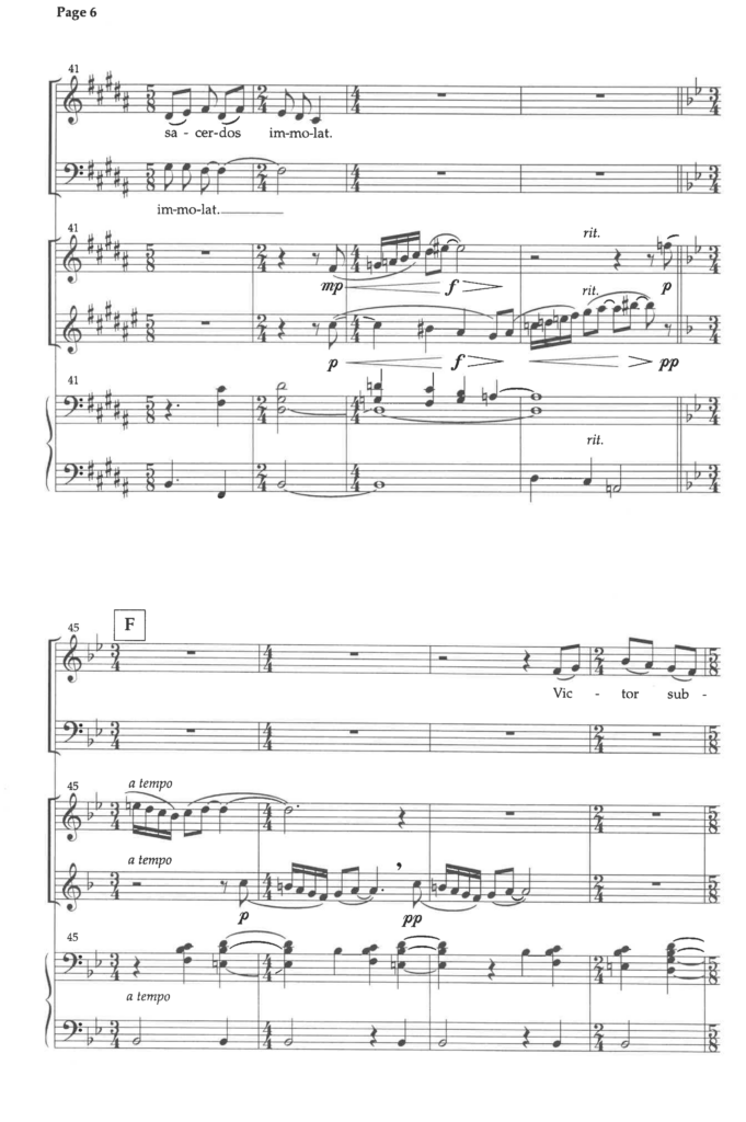 Ad regias agni dapes | The Peter R. Hallock Institute