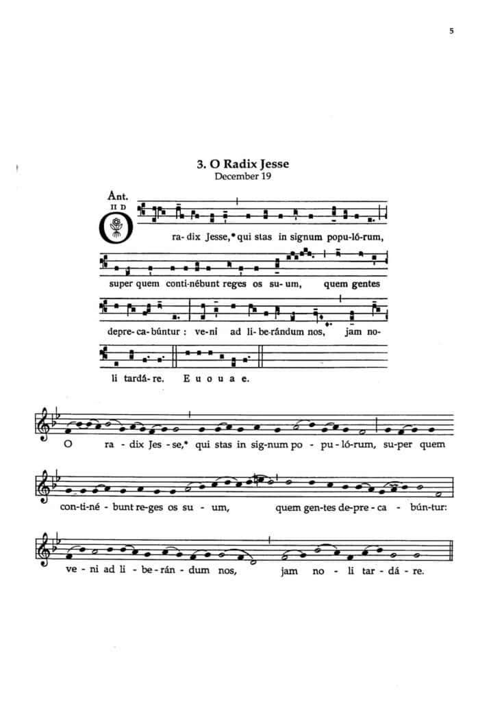 The Great O Antiphons | The Peter R. Hallock Institute